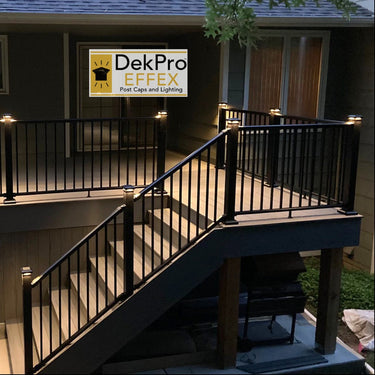 DekPro Effex Glow Lighted Post Cap – Deck & Rail Supply
