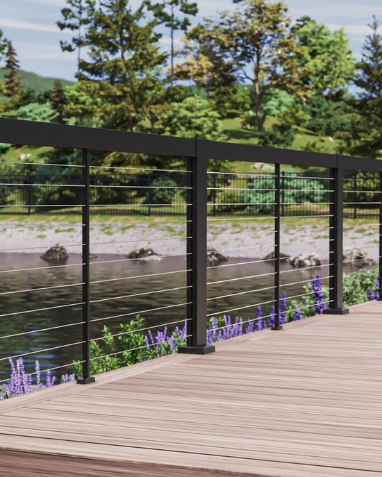 Horizontal Cable Railing Systems – Deck & Rail Supply