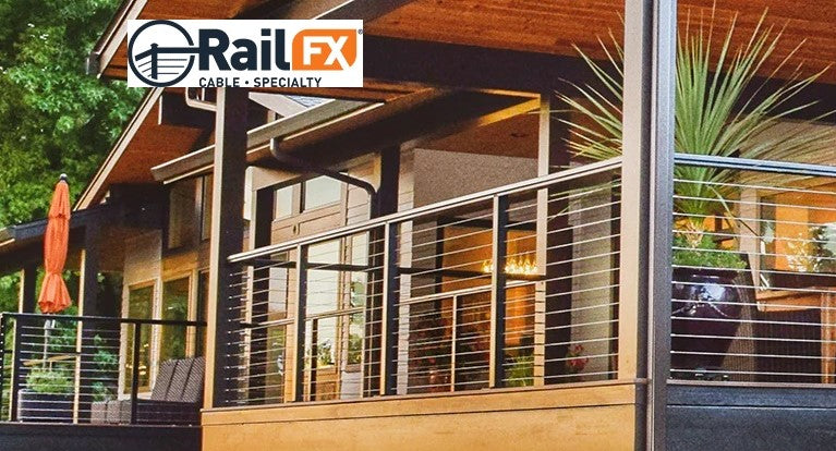 CableFX Horizontal Cable Railing by RailFX – Deck & Rail Supply