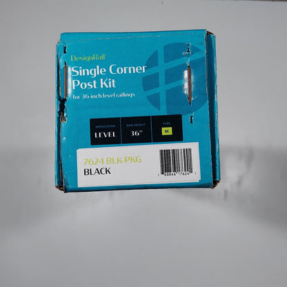 Classic SC Single Corner Level Post Kit – Deck & Rail Supply