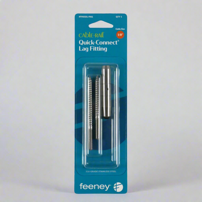 Feeney 1/8" Quick-Connect Lag #9905 – Deck & Rail Supply