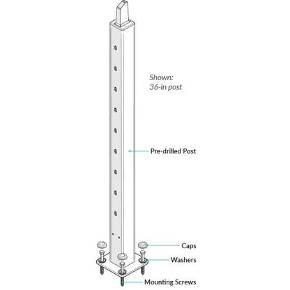 Classic (INS) Intermediate Post Kit Stair