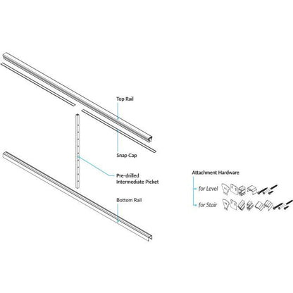 Feeney Classic (LR) Level Rail Series 150 – Deck & Rail Supply
